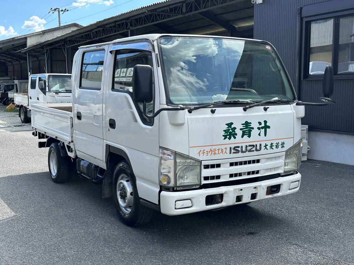 Yahoo!オークション - 動画有 売り切り H20年 いすゞ エルフ ELF Wキャ...
