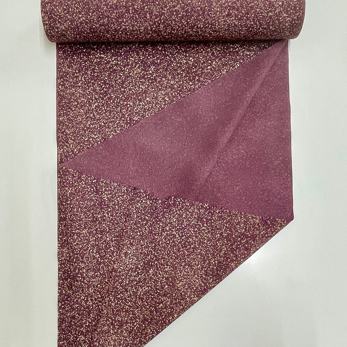 Yahoo!オークション - 反司 a4217 化繊 ポリエステル 交織 小紋 着物 ...