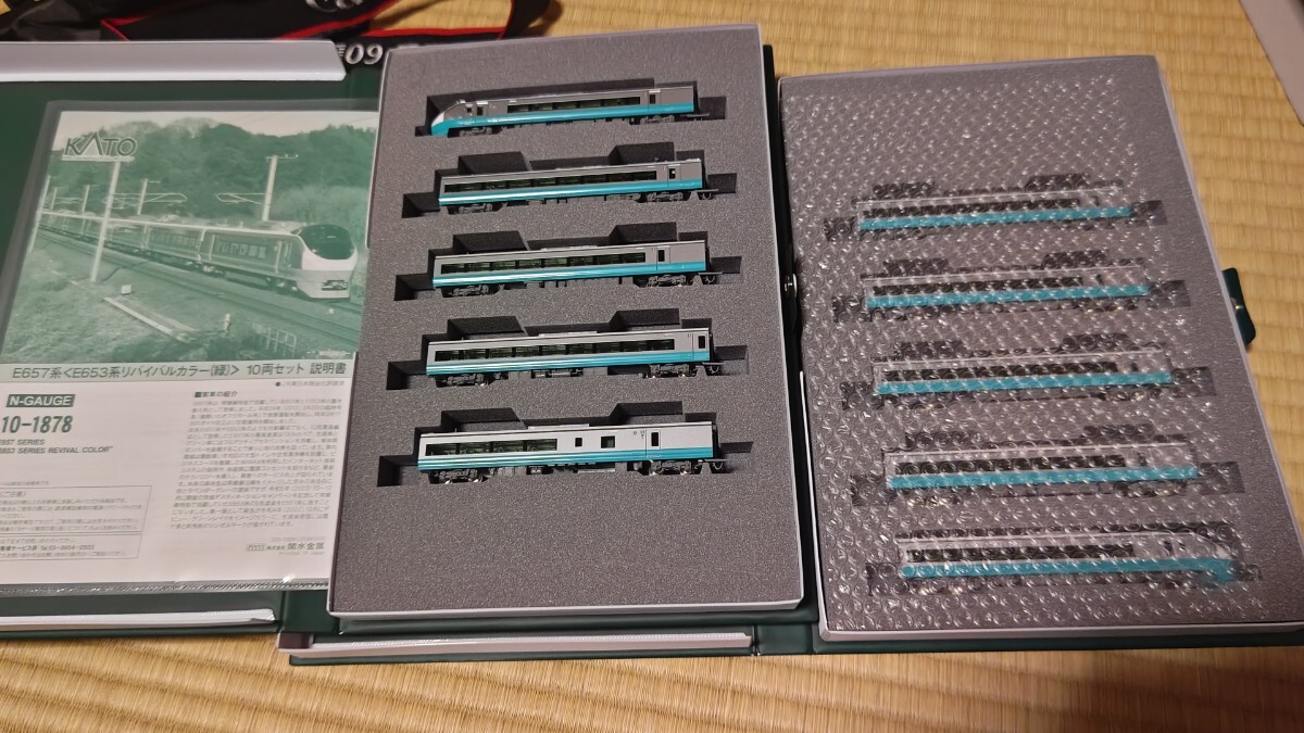 Yahoo!オークション - KATO 10-1878 E657系リバイバルカラー（緑）
