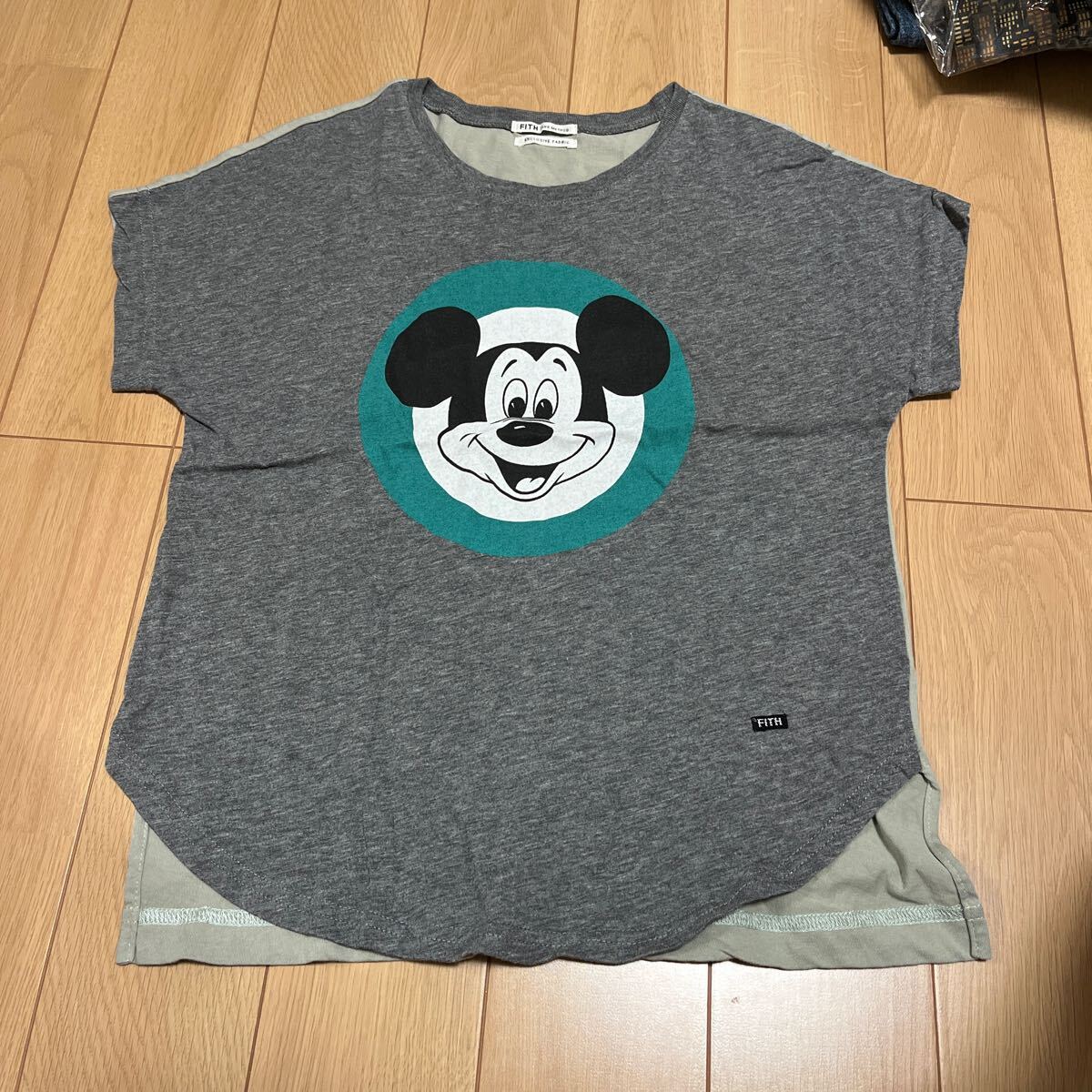 Yahoo!オークション - FITH 140 ミッキーコラボTシャツ