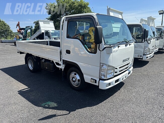 Yahoo!オークション - 平ボディ いすゞ エルフ TPG-NJR85A 2016年 100 ...