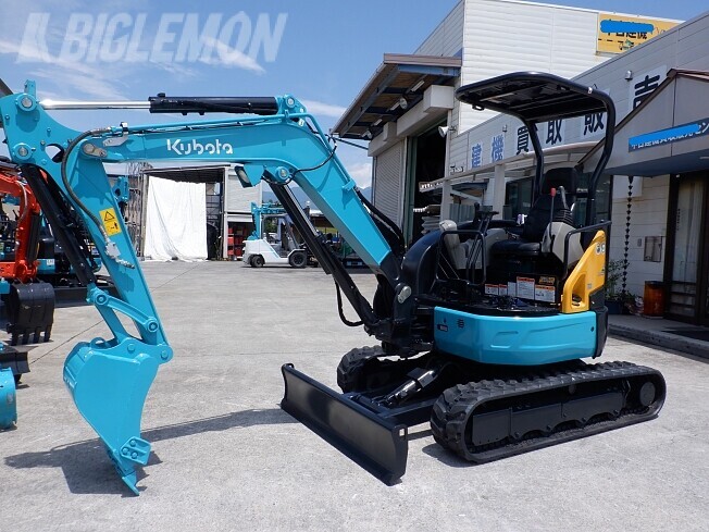 Yahoo!オークション - ミニ油圧ショベル(ミニユンボ) クボタ U-30-6 20...