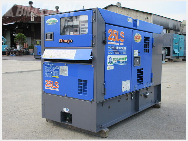 Yahoo!オークション - 発電機 デンヨー DCA-25LSKE 2017年 3 687h