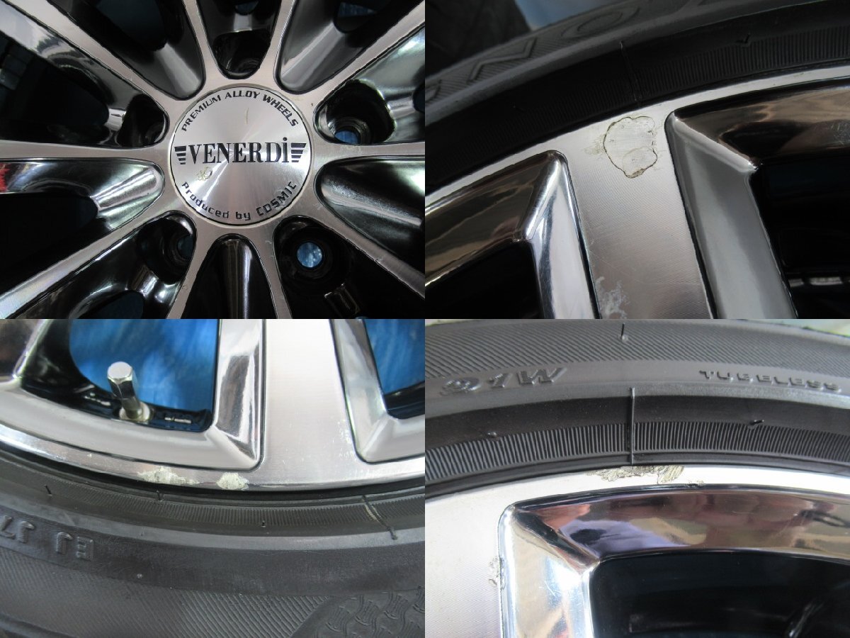 Yahoo!オークション - バランス済 VENERDI 18-7.5J 5H/114.3 ET40 + RE...