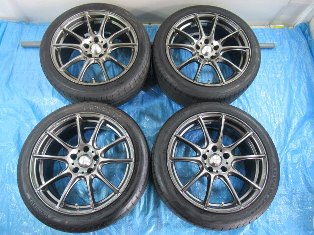 Yahoo!オークション - 激安即決 weds SA-25R 18-8.5J ET35 5H/114.3