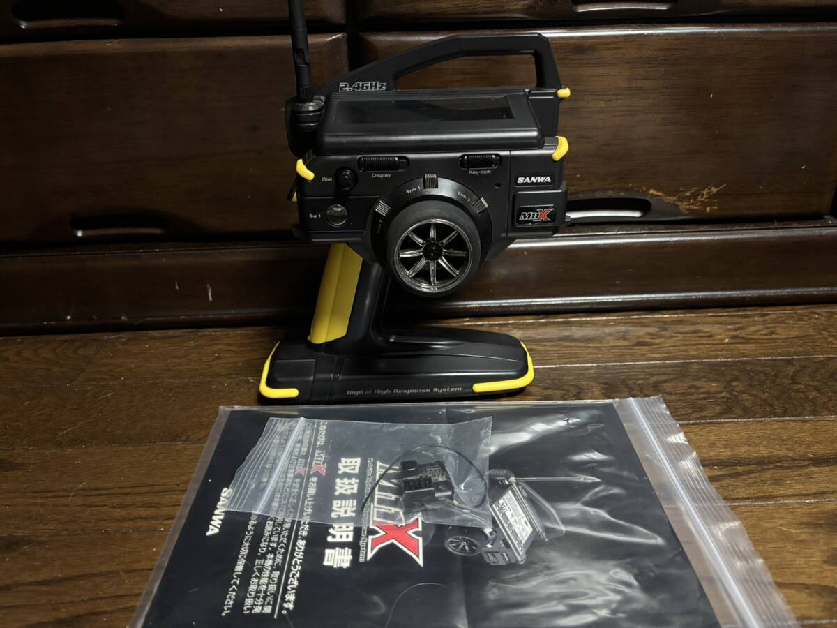 Yahoo!オークション - サンワ SANWA カー用プロポ M11X 送信機 RX-37E ...