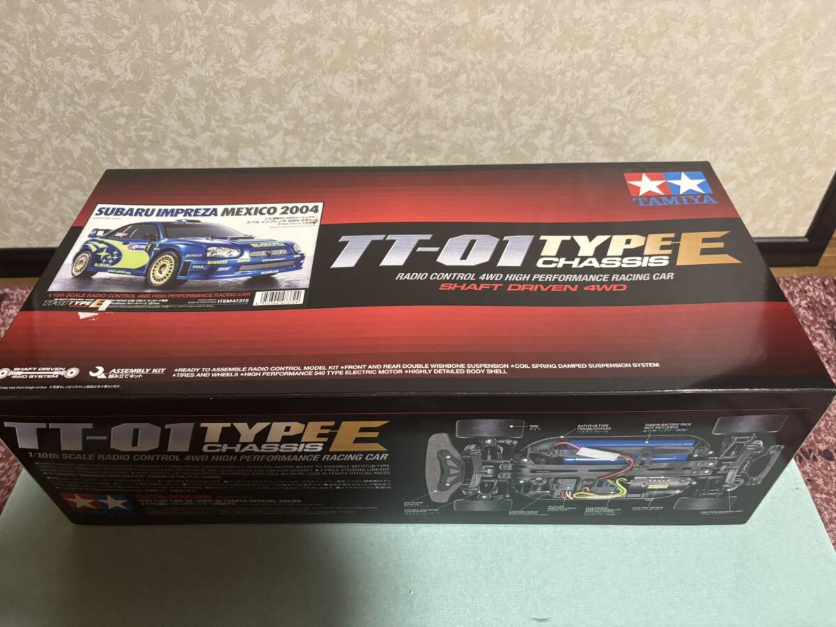 Yahoo!オークション - タミヤ TAMIYA 1/10 電動RCカー TT-01 TYPE-E ス...
