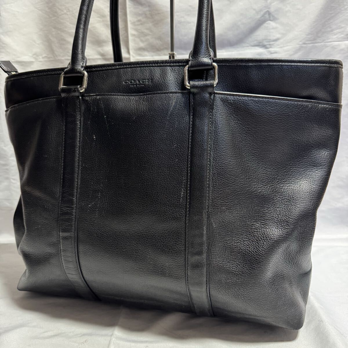 Yahoo!オークション - A4 COACH コーチ トートバッグ メトロポリタン ...