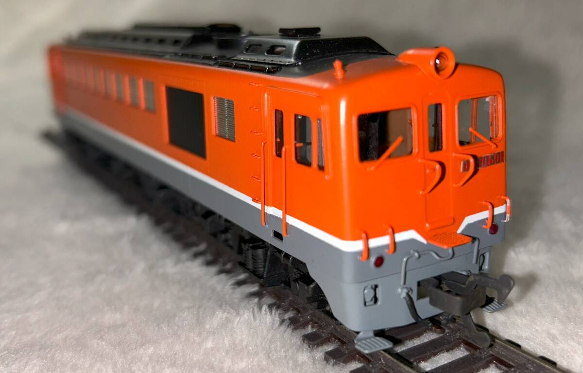 Yahoo!オークション - 【HOゲージ】国鉄 DF50 500番台 朱塗装 塗装済完...