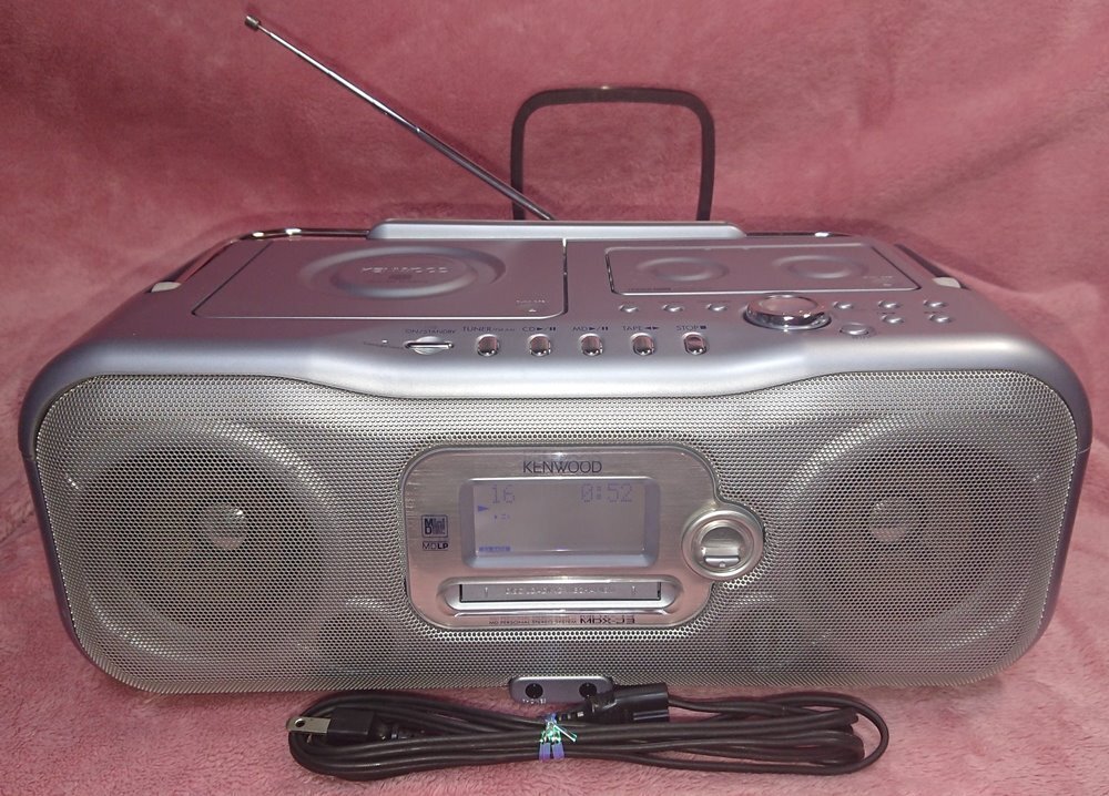 Yahoo!オークション - KENNWOOD【MDX-J3 CD/MDラジカセ】動作品 '01 ...