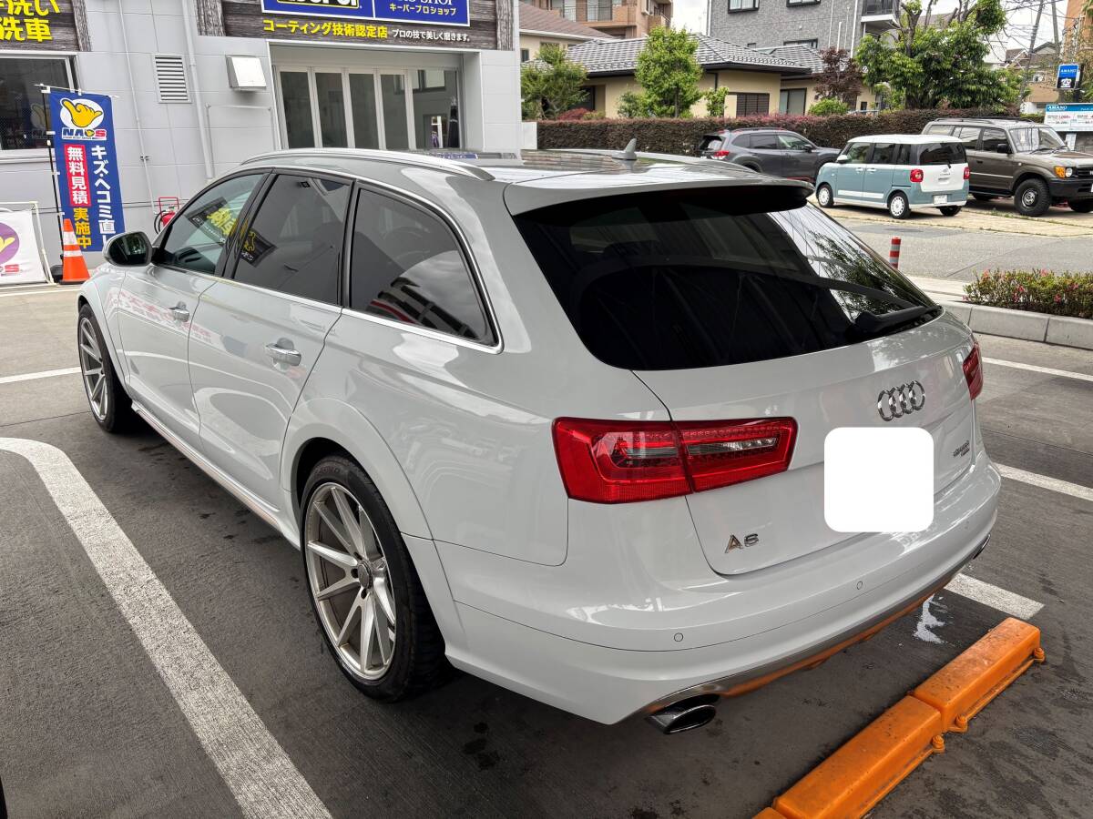 Yahoo!オークション - H26年 アウディ A6オールロードクワトロ ホワイ...