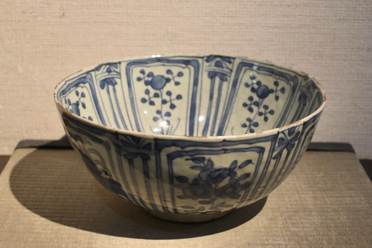 Yahoo!オークション - 【GE】Y215【コレクター所蔵品】時代 呉須花鳥図...