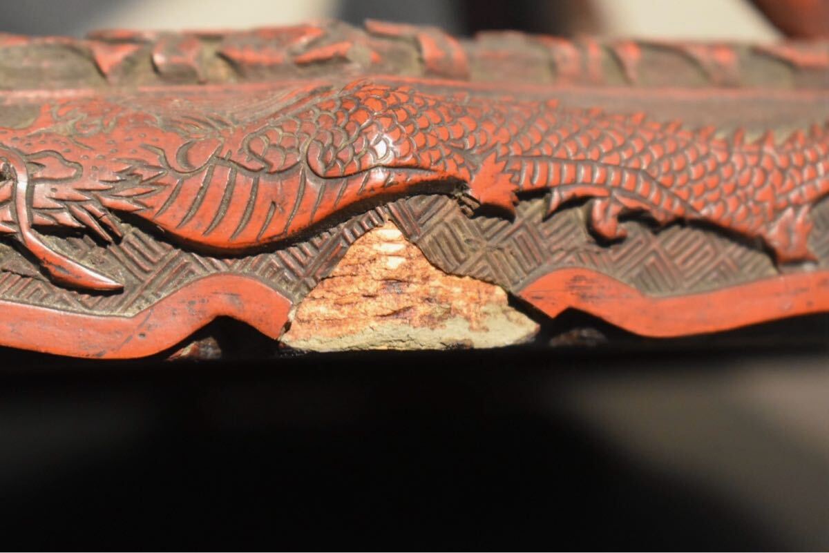 Yahoo!オークション - 【GE】M966【コレクター所蔵品】時代 堆朱花台/...