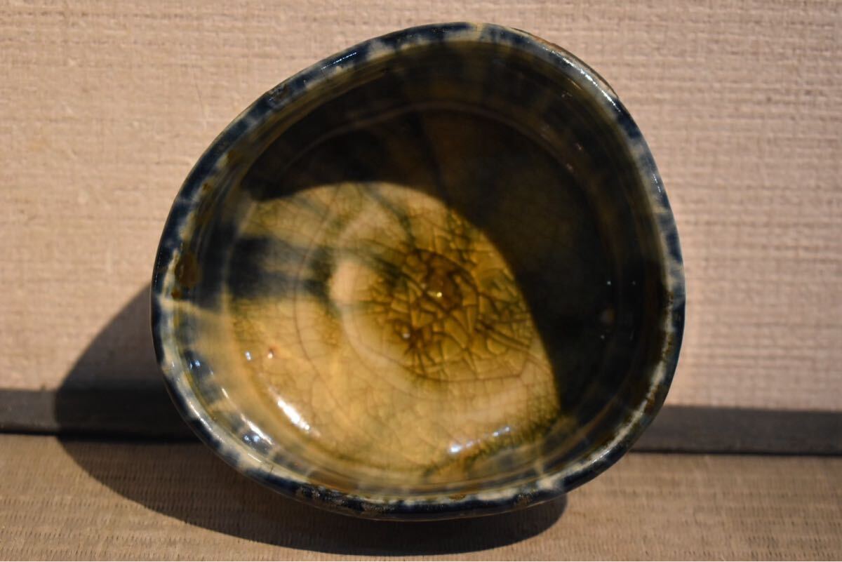 Yahoo!オークション - 【GE】Y42【コレクター所蔵品】在印 美濃色絵茶...