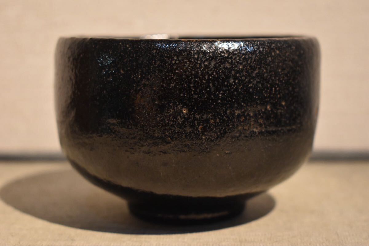 Yahoo!オークション - 【GE】Y49【コレクター所蔵品】時代 黒楽茶碗/日...