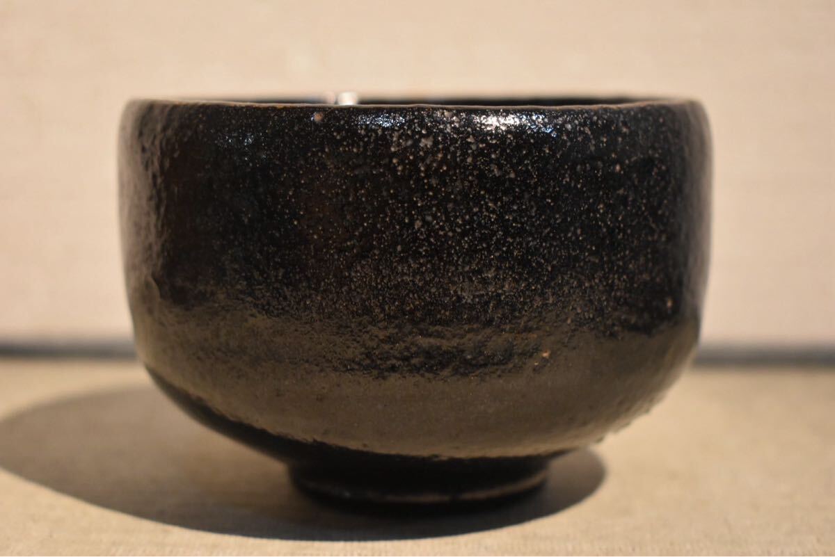 Yahoo!オークション - 【GE】Y49【コレクター所蔵品】時代 黒楽茶碗/日...