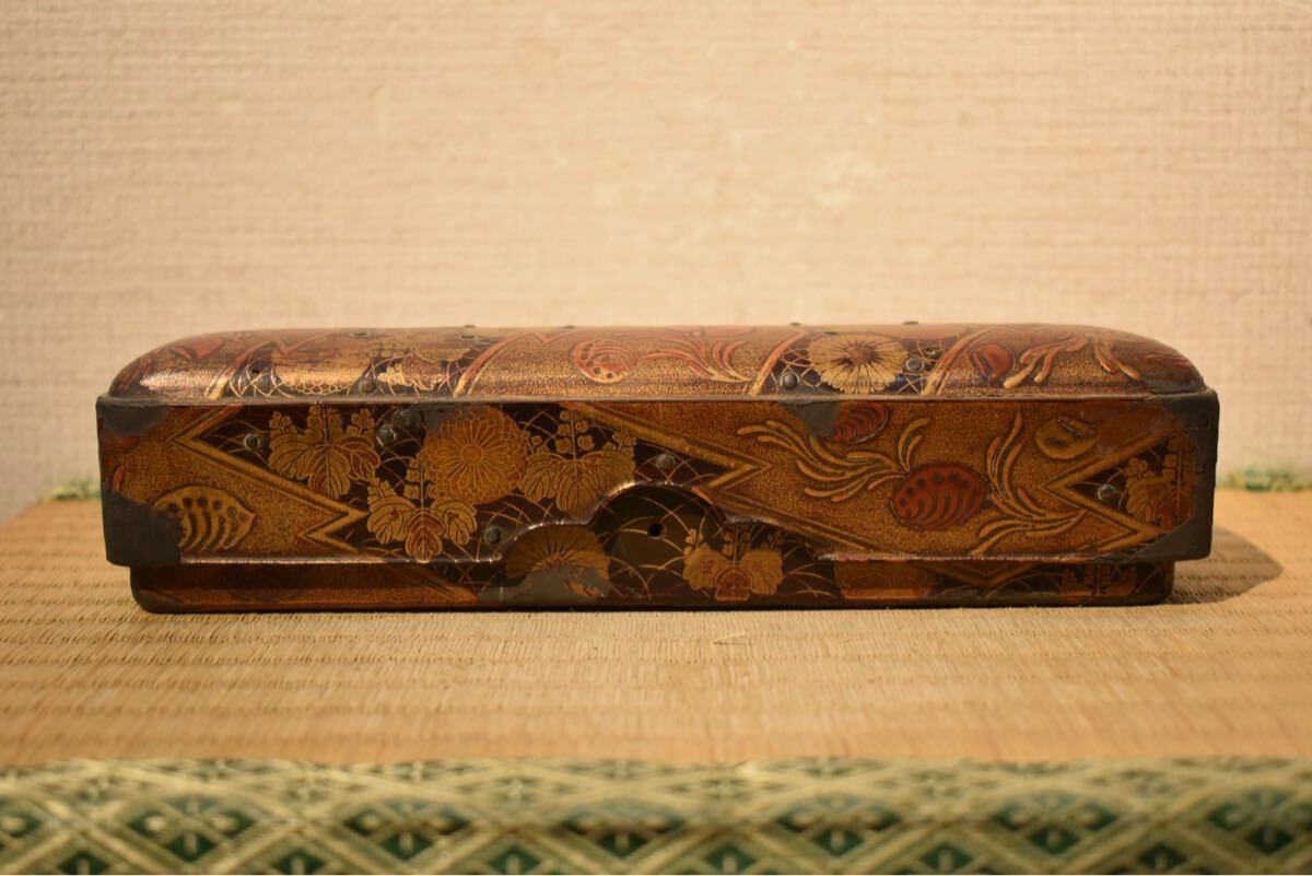 Yahoo!オークション - 【GE】Y90【コレクター所蔵品】時代 蒔絵筆箱/中...