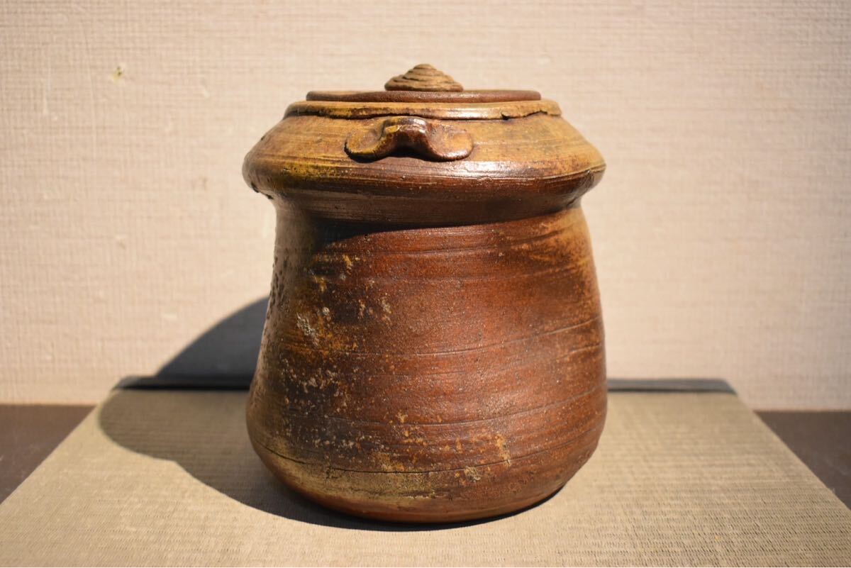 Yahoo!オークション - 【GE】Z94【コレクター所蔵品】時代 古備前水指/...