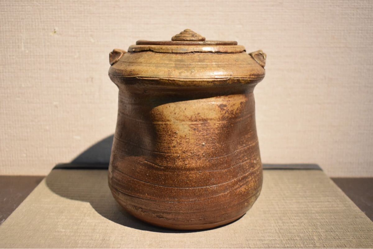 Yahoo!オークション - 【GE】Z94【コレクター所蔵品】時代 古備前水指/...