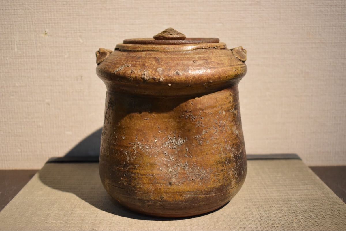 Yahoo!オークション - 【GE】Z94【コレクター所蔵品】時代 古備前水指/...