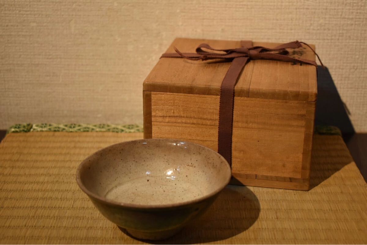 Yahoo!オークション - 【GE】Y136【コレクター所蔵品】時代 粉引茶碗/...