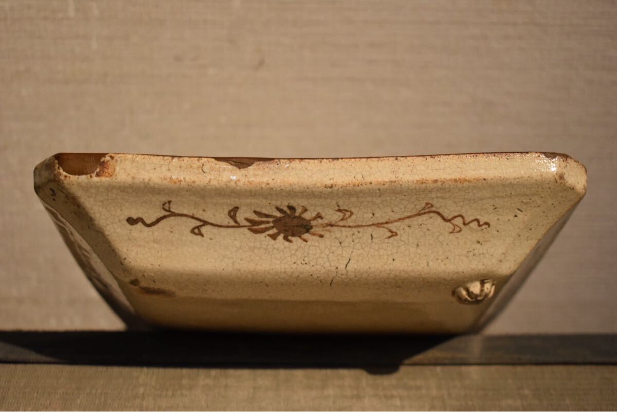 Yahoo!オークション - 【GE】E77【コレクター所蔵品】時代 絵瀬戸四方...