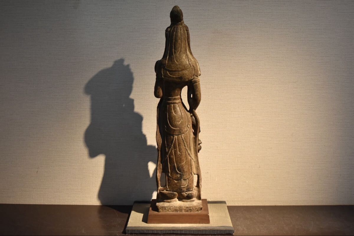 Yahoo!オークション - 【GE】Y204【コレクター所蔵品】時代 樹脂製観音...