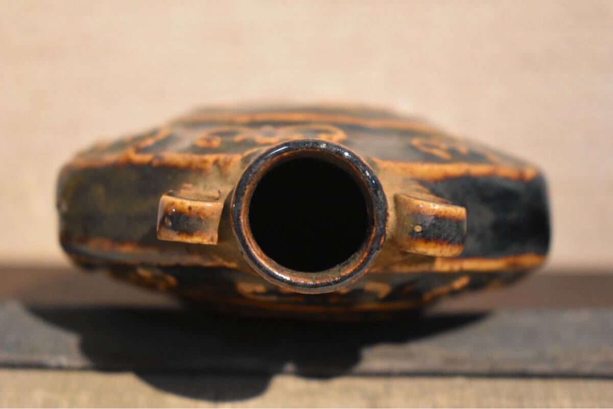 Yahoo!オークション - 【GE】E109【コレクター所蔵品】時代 磁州窯小瓶...