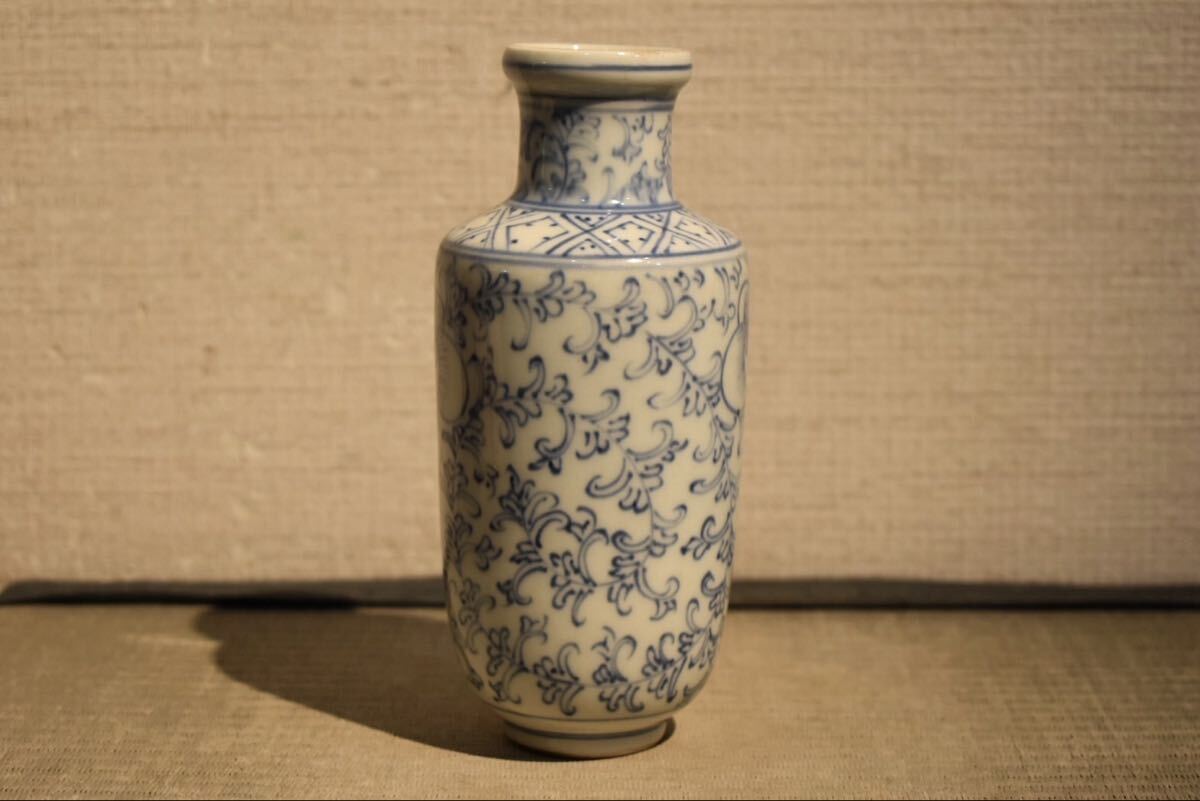 Yahoo!オークション - 【GE】E110【コレクター所蔵品】時代 染付小瓶/...