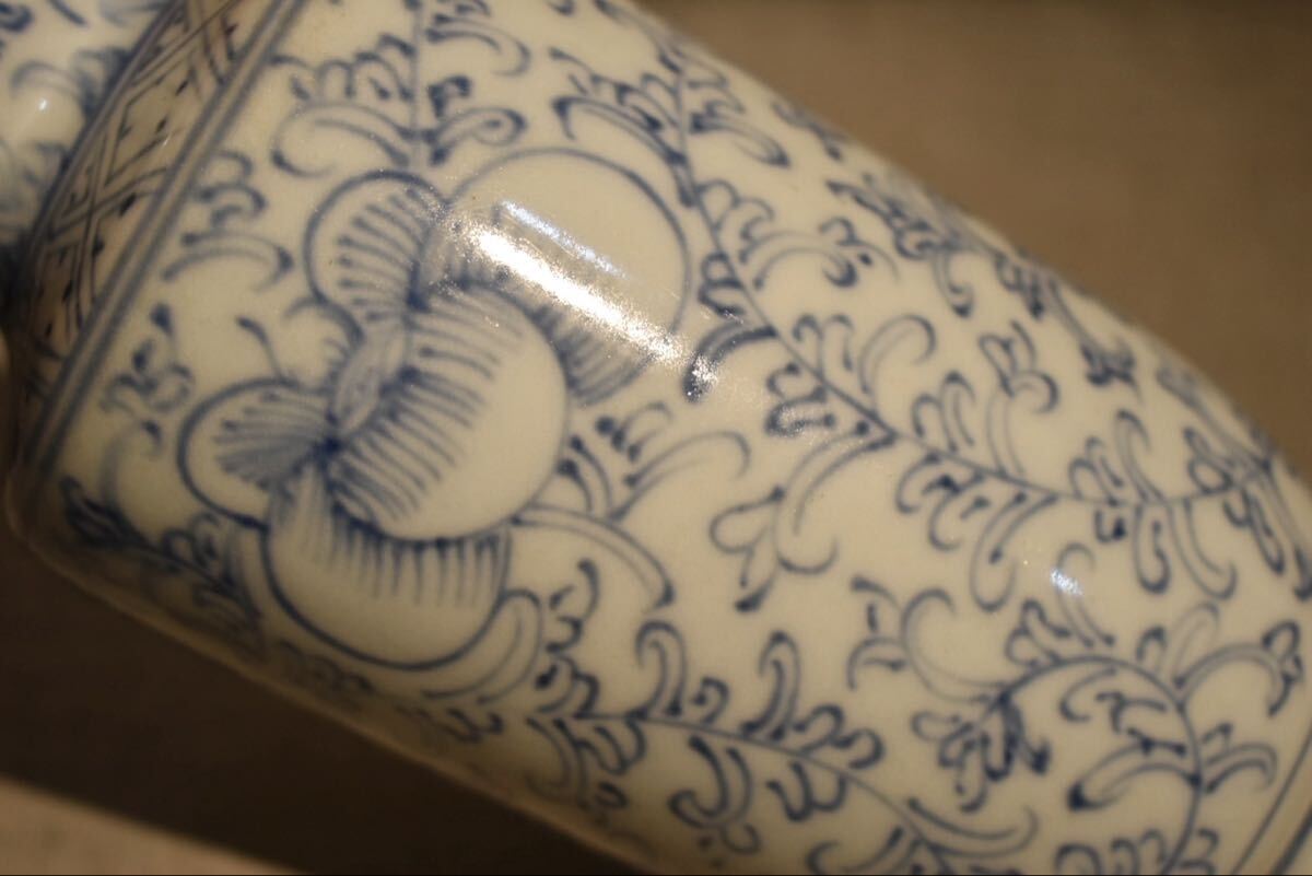 Yahoo!オークション - 【GE】E110【コレクター所蔵品】時代 染付小瓶/...