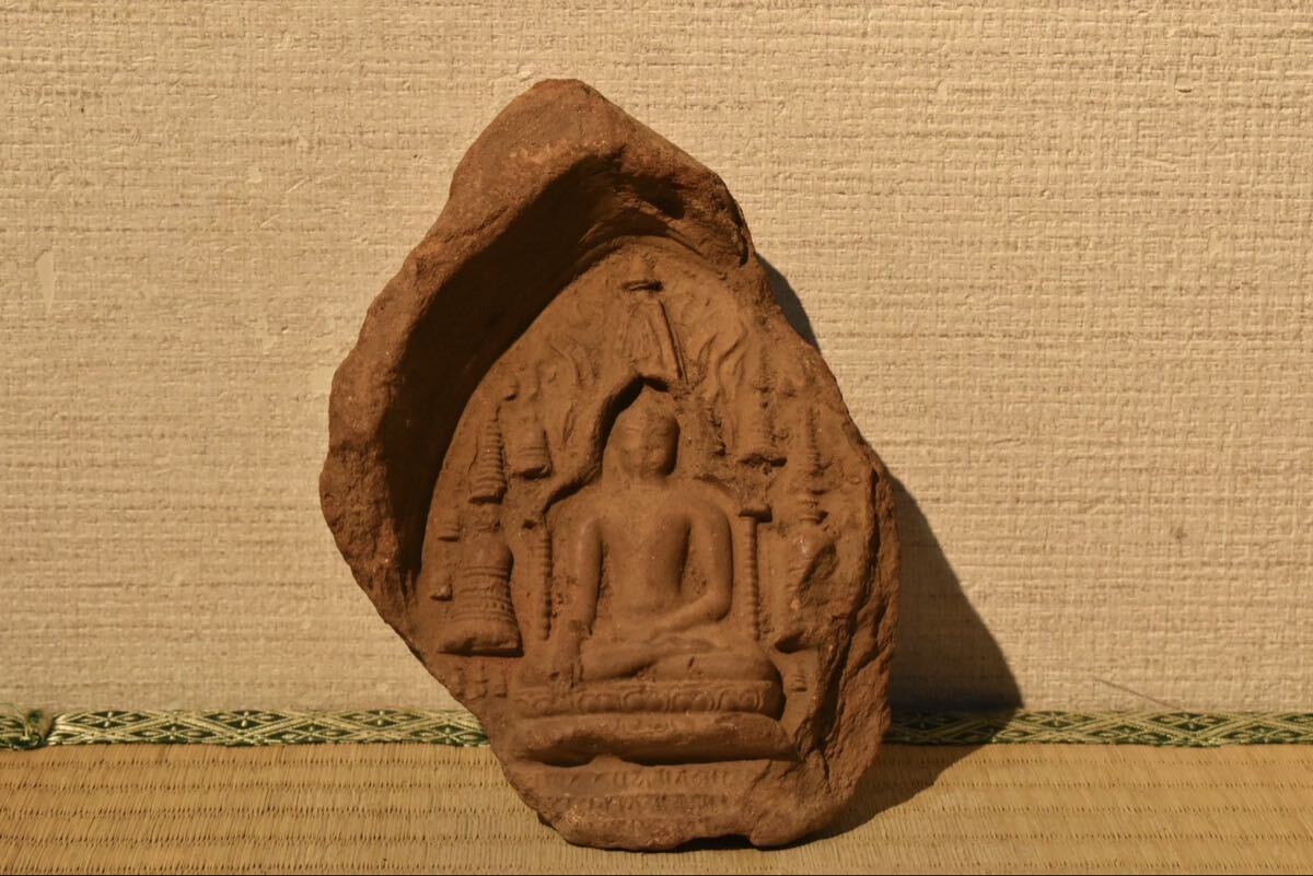 Yahoo!オークション - 【GE】E142【コレクター所蔵品】時代 泥仏/仏教...