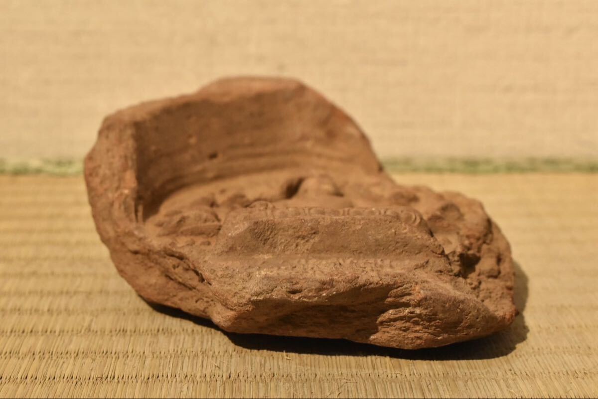 Yahoo!オークション - 【GE】E142【コレクター所蔵品】時代 泥仏/仏教...