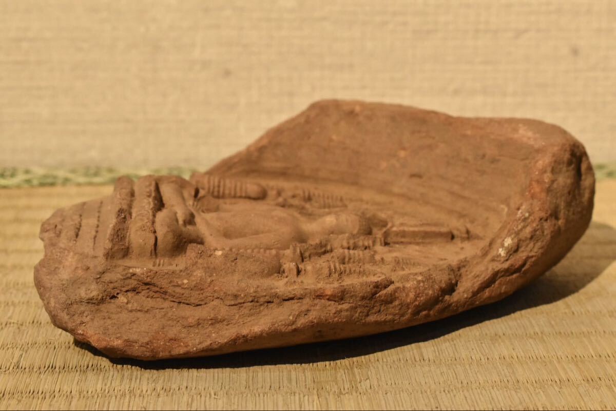 Yahoo!オークション - 【GE】E142【コレクター所蔵品】時代 泥仏/仏教...