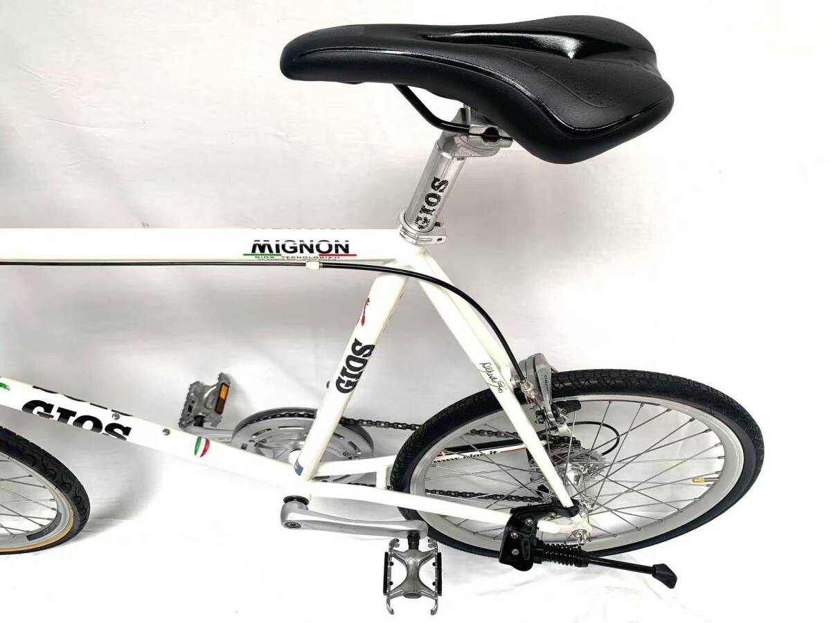 Yahoo!オークション - 【即乘】ジオス GIOS ミニベロ MIGNON 超軽量11....