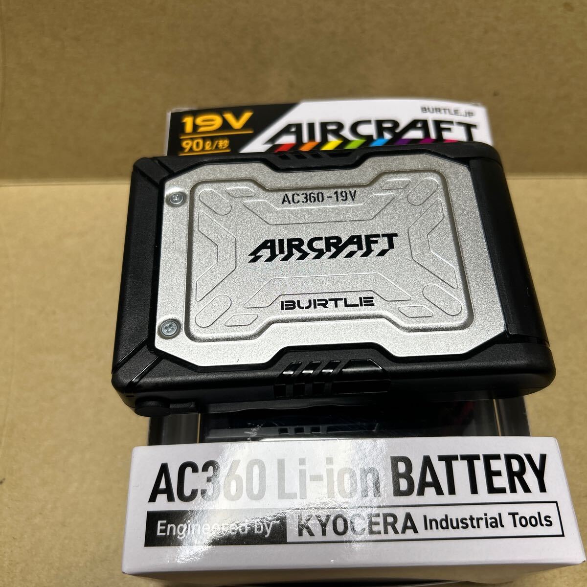 Yahoo!オークション - バートル 空調服 バッテリー AC360-19V ジャンク