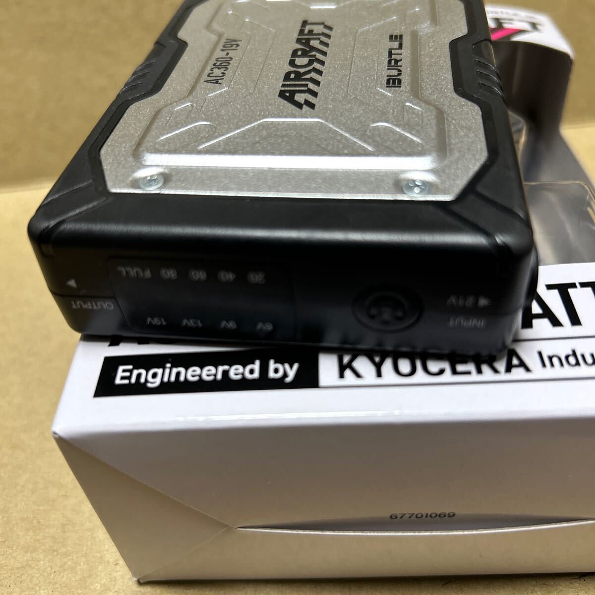 Yahoo!オークション - バートル 空調服 バッテリー AC360-19V ジャンク