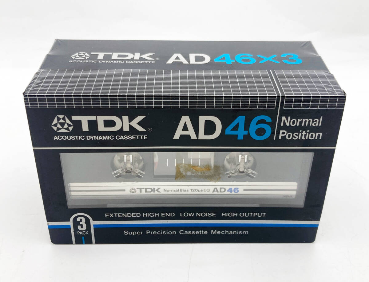 3本セット TDK AD46 ノーマルポジション typeⅠカセットテープ タイプ1 AD-46 黒箱 電気店在庫(記録媒体)｜売買されたオークション情報、yahooの商品情報をアーカイブ公開 ...