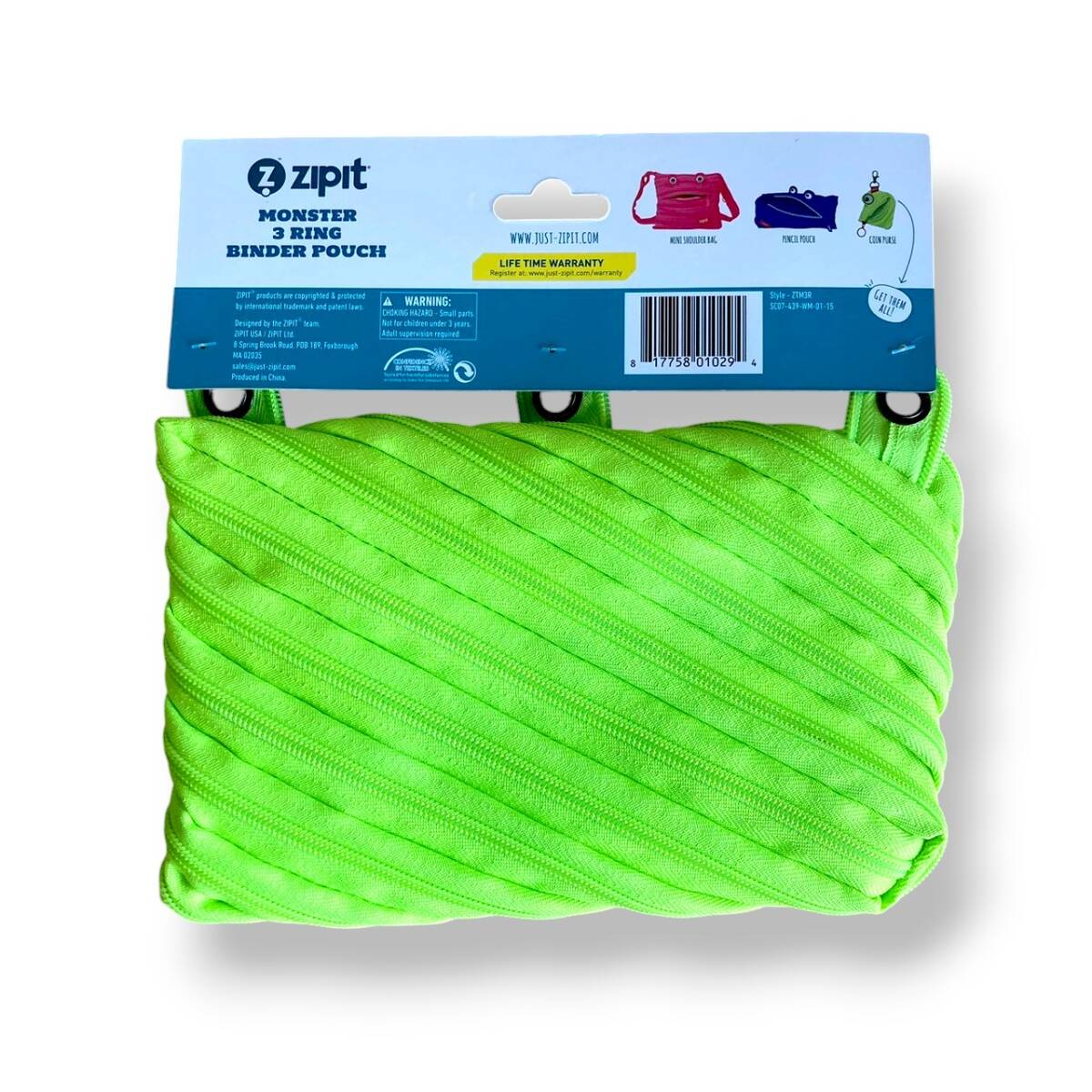 Yahoo!オークション - 【未使用品】ジップイット zipit ライムイエロー...