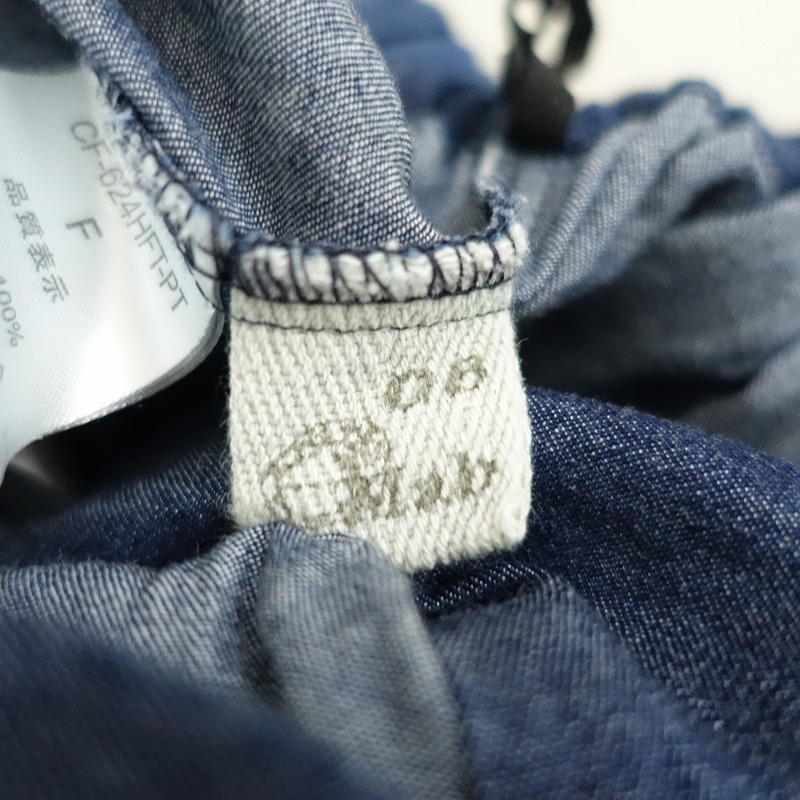 Yahoo!オークション - ゼロハチマブ 08 Mab ダンガリーイージー裾タッ...