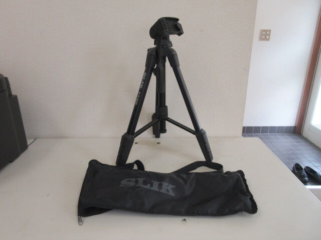 Yahoo!オークション - e011 スリック SLIK F740 カメラ三脚 中古品