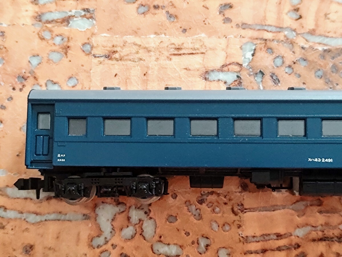 Yahoo!オークション - 30a. KATO 510 スハ 43-2491 (青色)