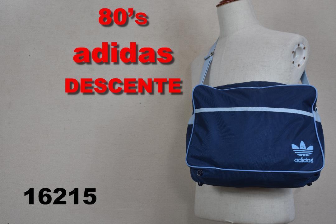 Yahoo!オークション - アディダス 80’sバッグ 16215 DESCENTE社 adid...