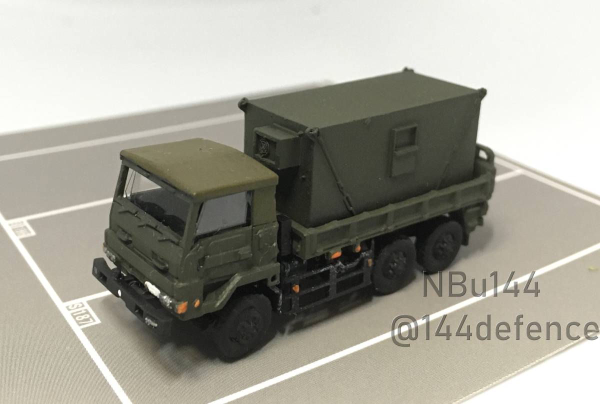 Yahoo!オークション - 【1/144 陸上自衛隊】3 1/2tトラック用シェルタ...