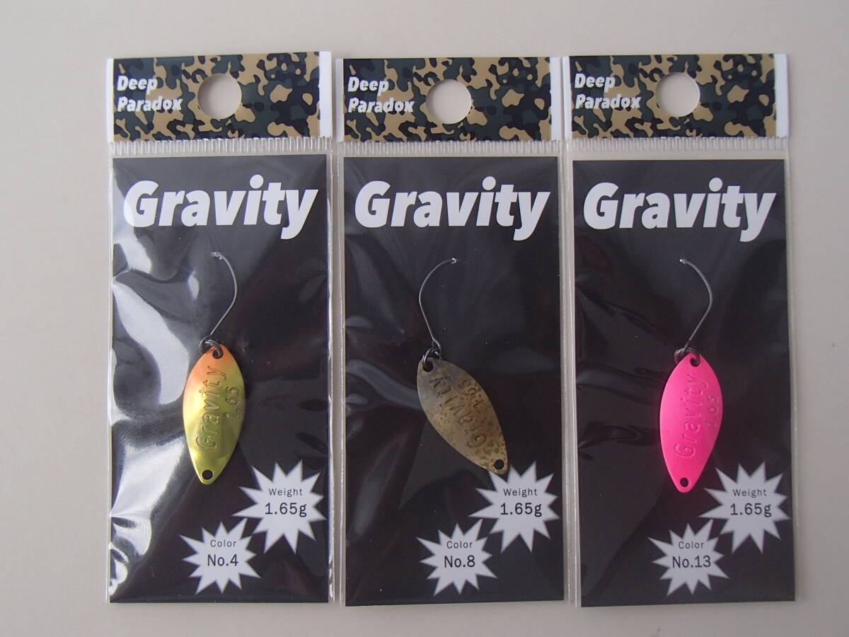 Yahoo!オークション - ディープパラドックス グラビティ 1.65g 3枚セ...