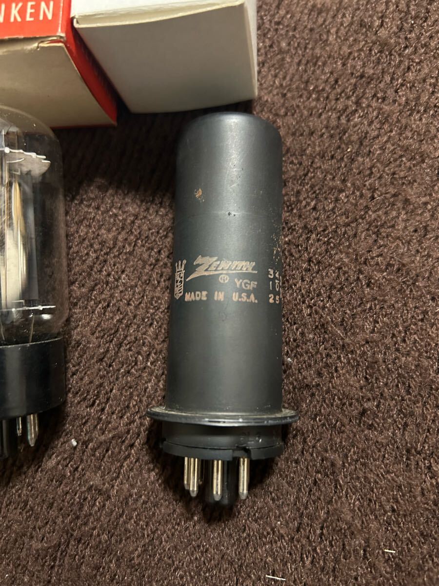 Yahoo!オークション - GE General Electric 6L6GC ZENITH 6L6 3本セッ...