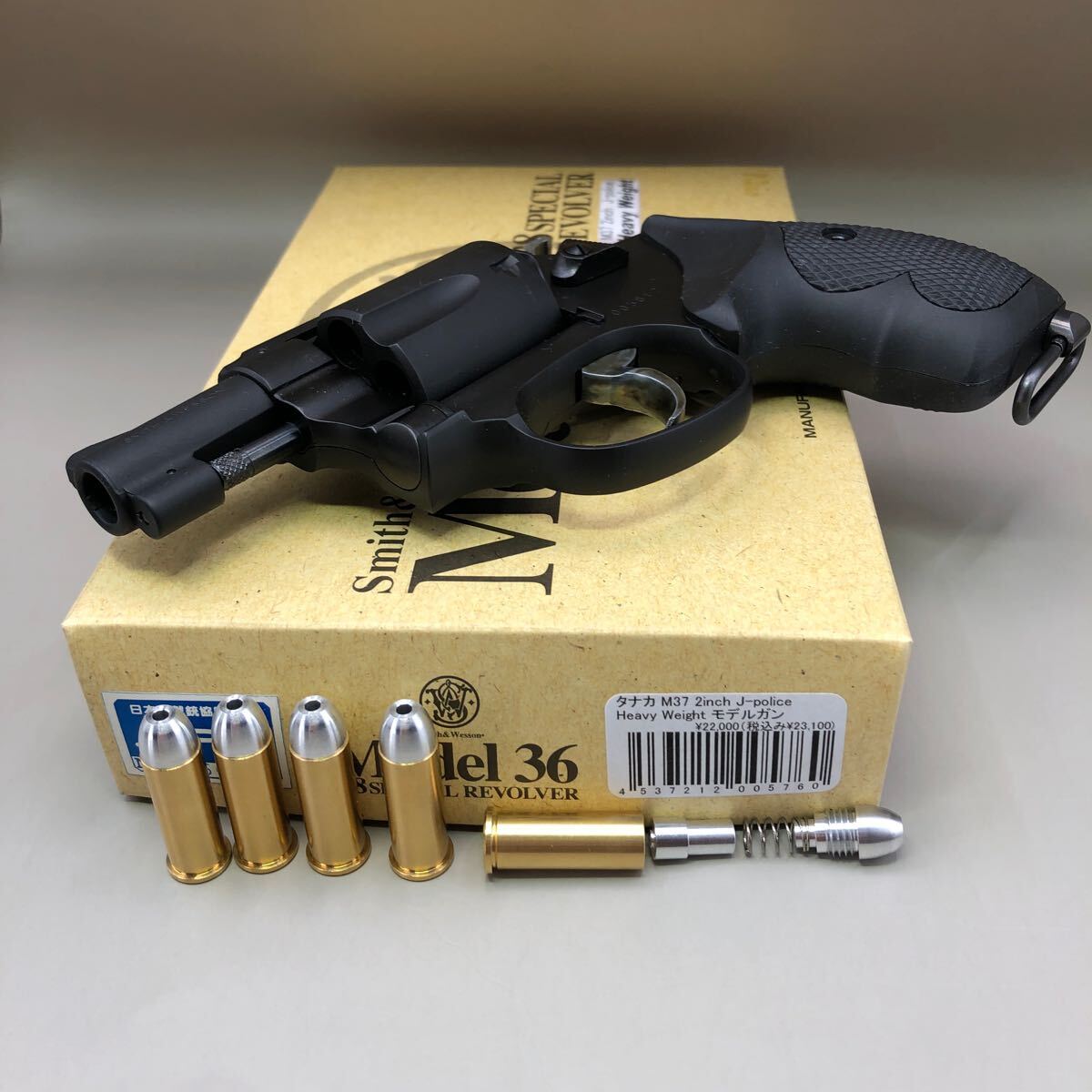 Yahoo!オークション - タナカ M37 2inch J-police HW 未発火