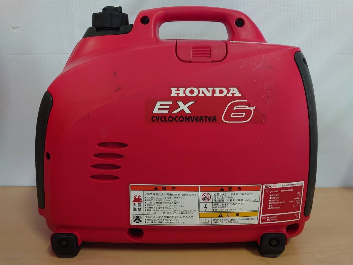 Yahoo!オークション - HONDA ホンダ holiday ホリデー EX6 発電機 動作...