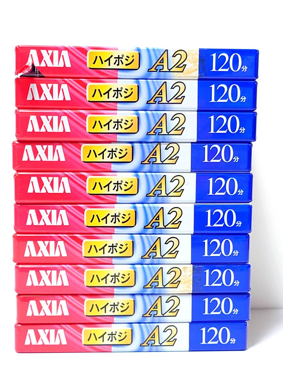 Yahoo!オークション - 未開封AXIA/アクシア/A2/120分10本ハイポジショ...