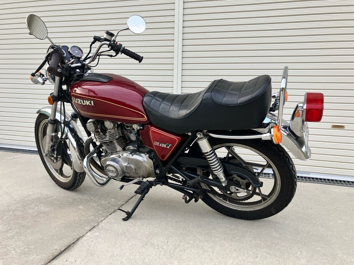 Yahoo!オークション - gs425l スズキ gs400l gs400 gs 車体 旧車絶版車...