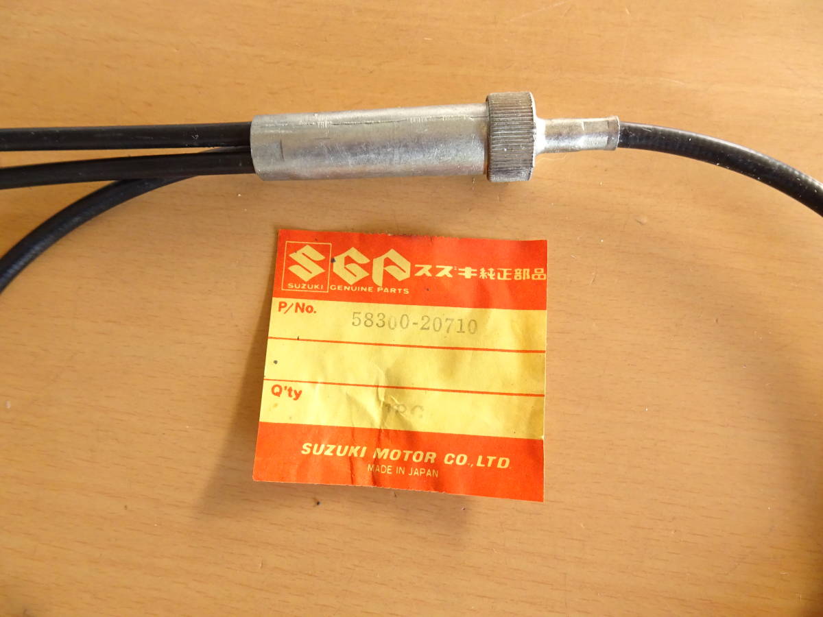 Yahoo!オークション - スズキ 純正新品 T90/T125 ウルフ スロットルケ...